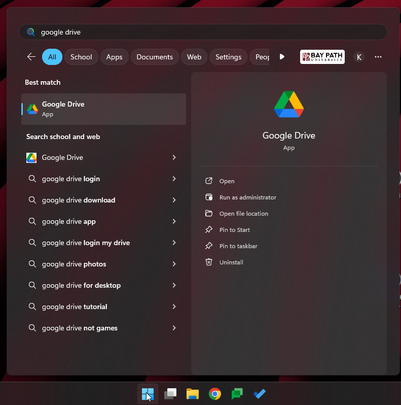 Use Google Drive for Desktop